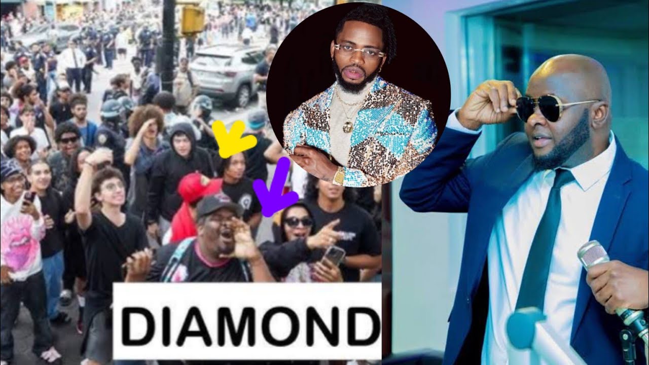 TAZAMA MWIJAKU AKIMCHANA DIAMOND PLATNUMZ MBELE ZA WAZUNGU. - YouTube