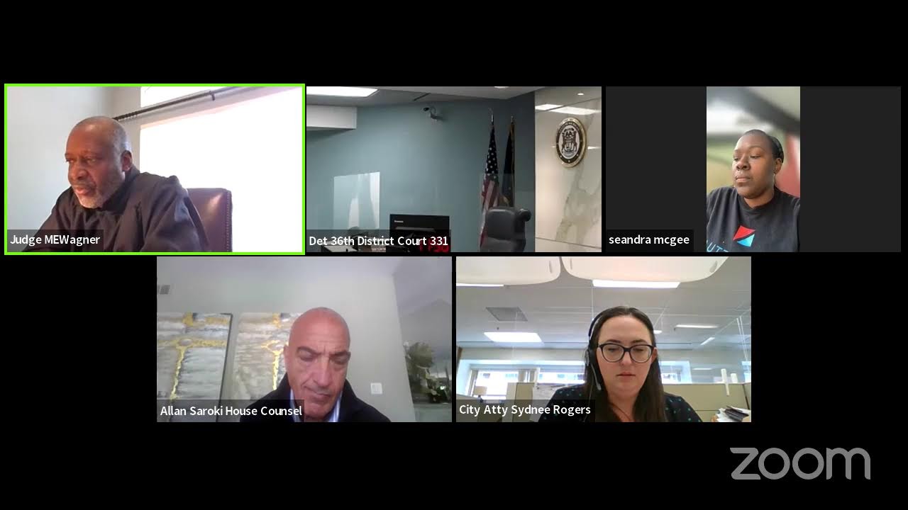 WC CR331 -Judge Michael Wagner's Personal Meeting Room - YouTube