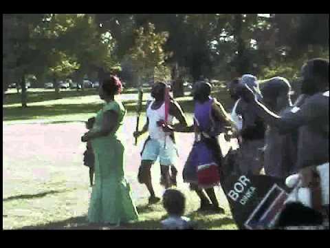 DINKA BOR DANCE IN AMERICA - YouTube