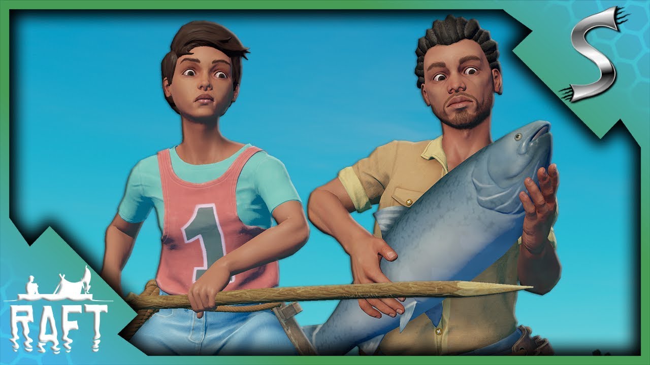 STRANDED AT SEA WITH A SHARK! GETTING STARTED WITH TOOLS! - Raft ...