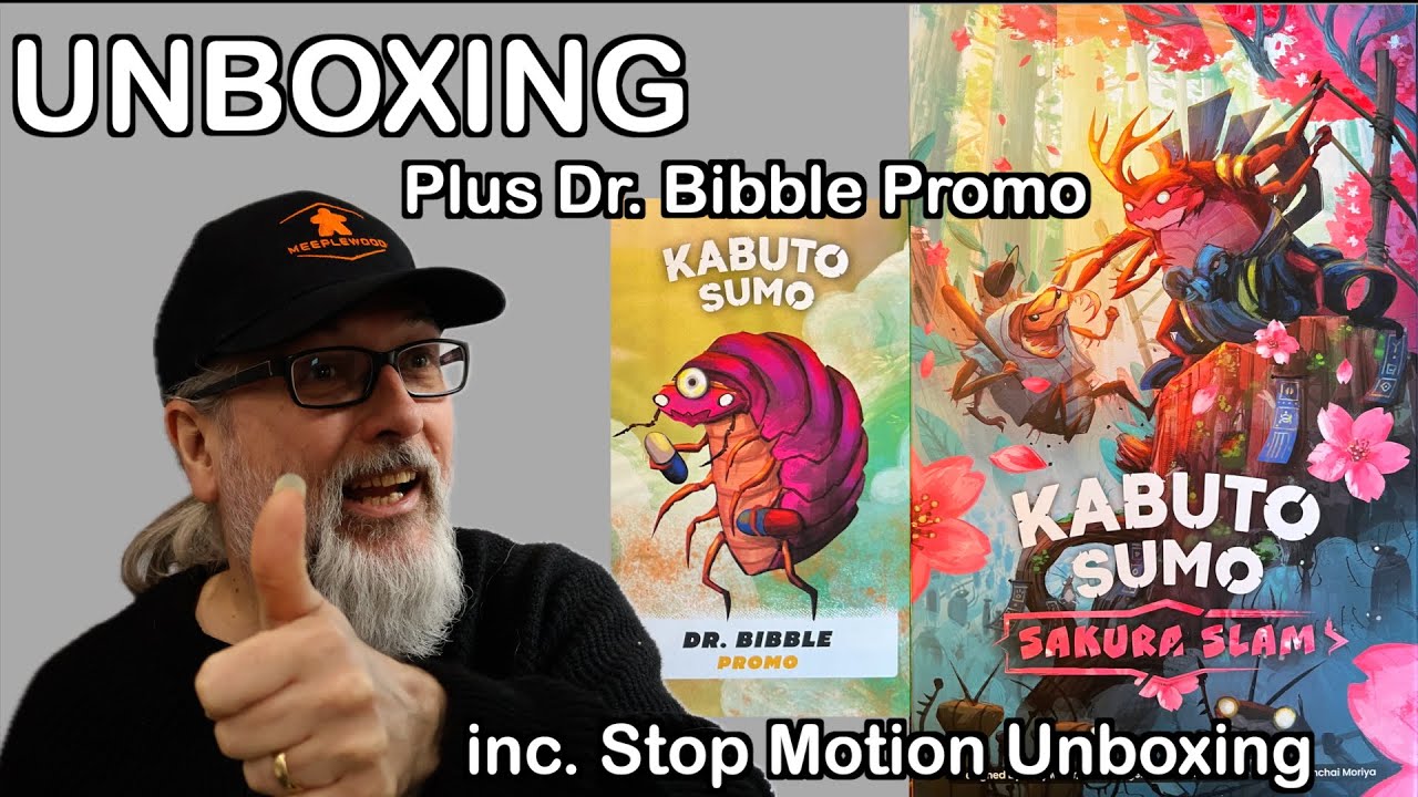 Kabuto Sumo Sakura Slam Board Game | Allplay Games | Full Unboxing plus ...