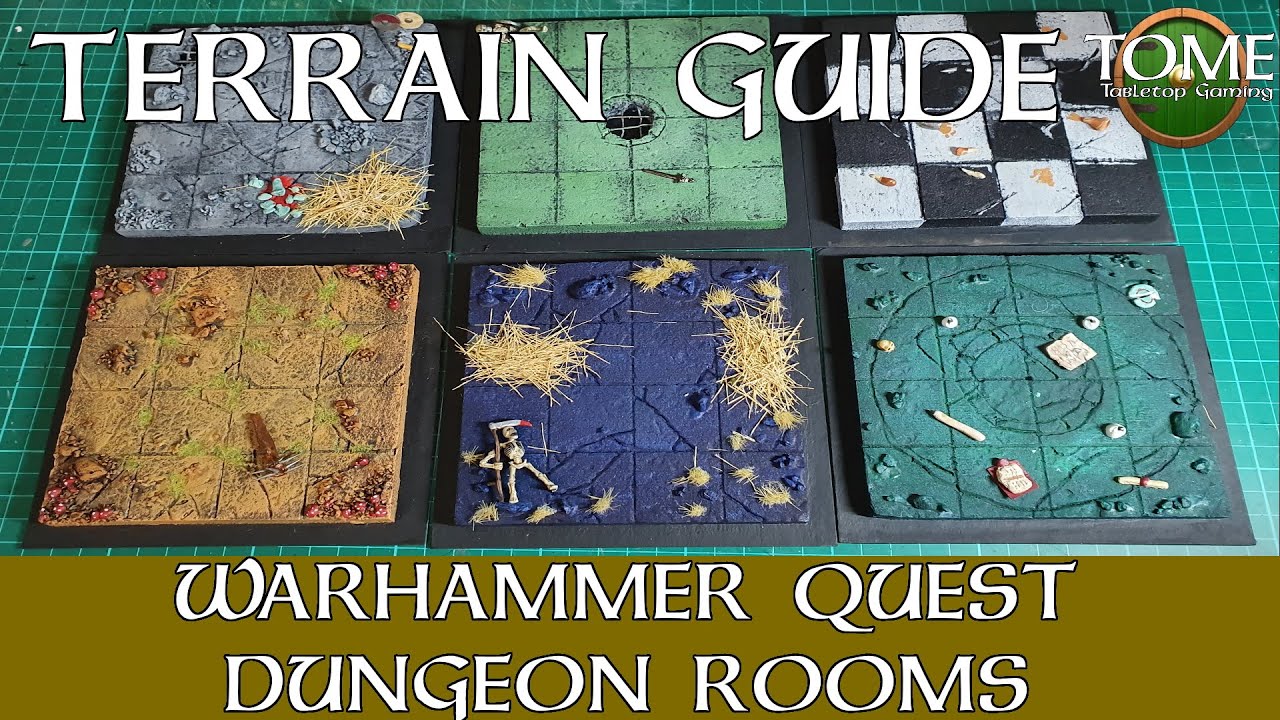Making My Own Warhammer Quest Part Four - Dungeon Rooms Terrain Guide ...