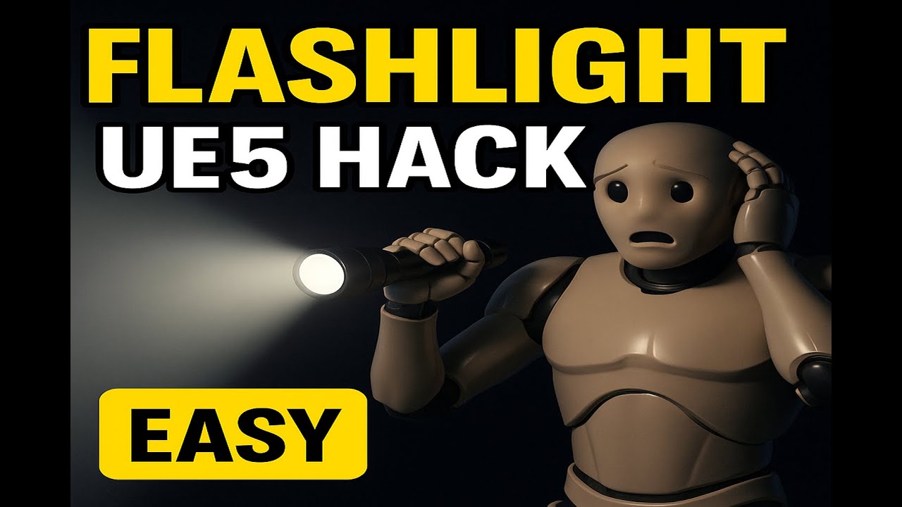 Unreal Engine 5 Flashlight Trick You Need To Try (Blueprint Only) - YouTube