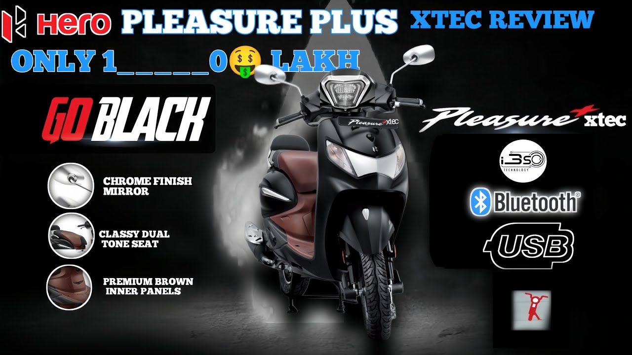 Hero Pleasure Plus Xtec Review||Pleasure Plus Xtec BS6 - YouTube