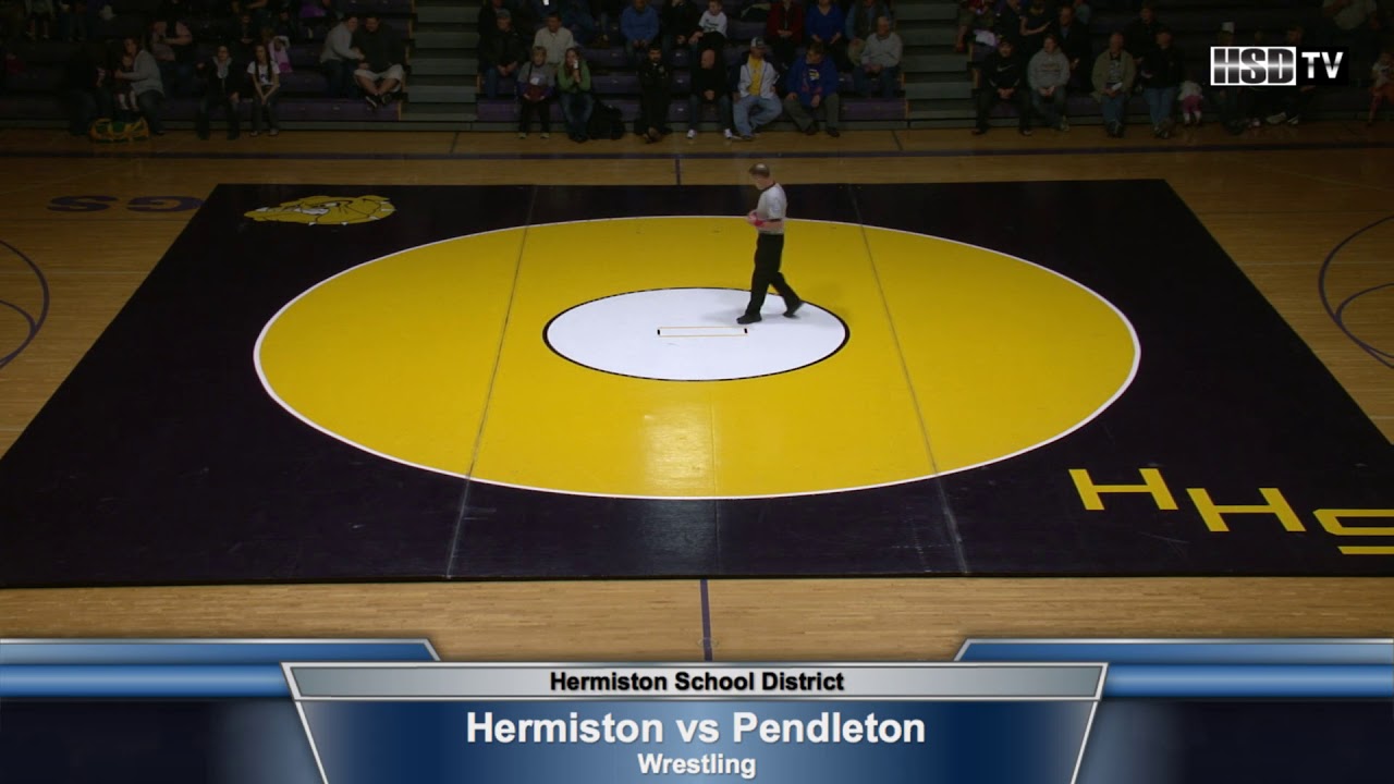 Hermiston High - Wrestling Dual vs Pendleton Bucks 2/6/2013 - YouTube