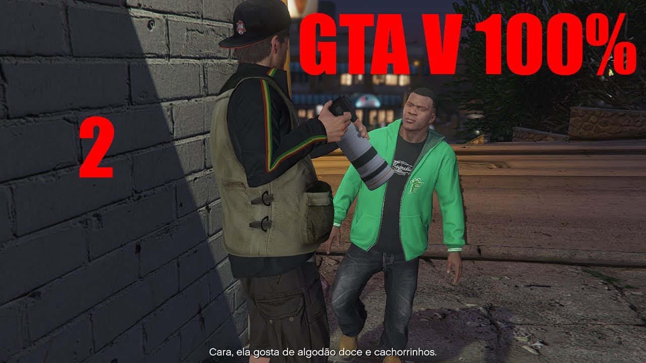 GTA V 100% #2 #gtav #gtaV100 #gtaga3ie1 #BigGangstermod #100 #600subs - YouTube