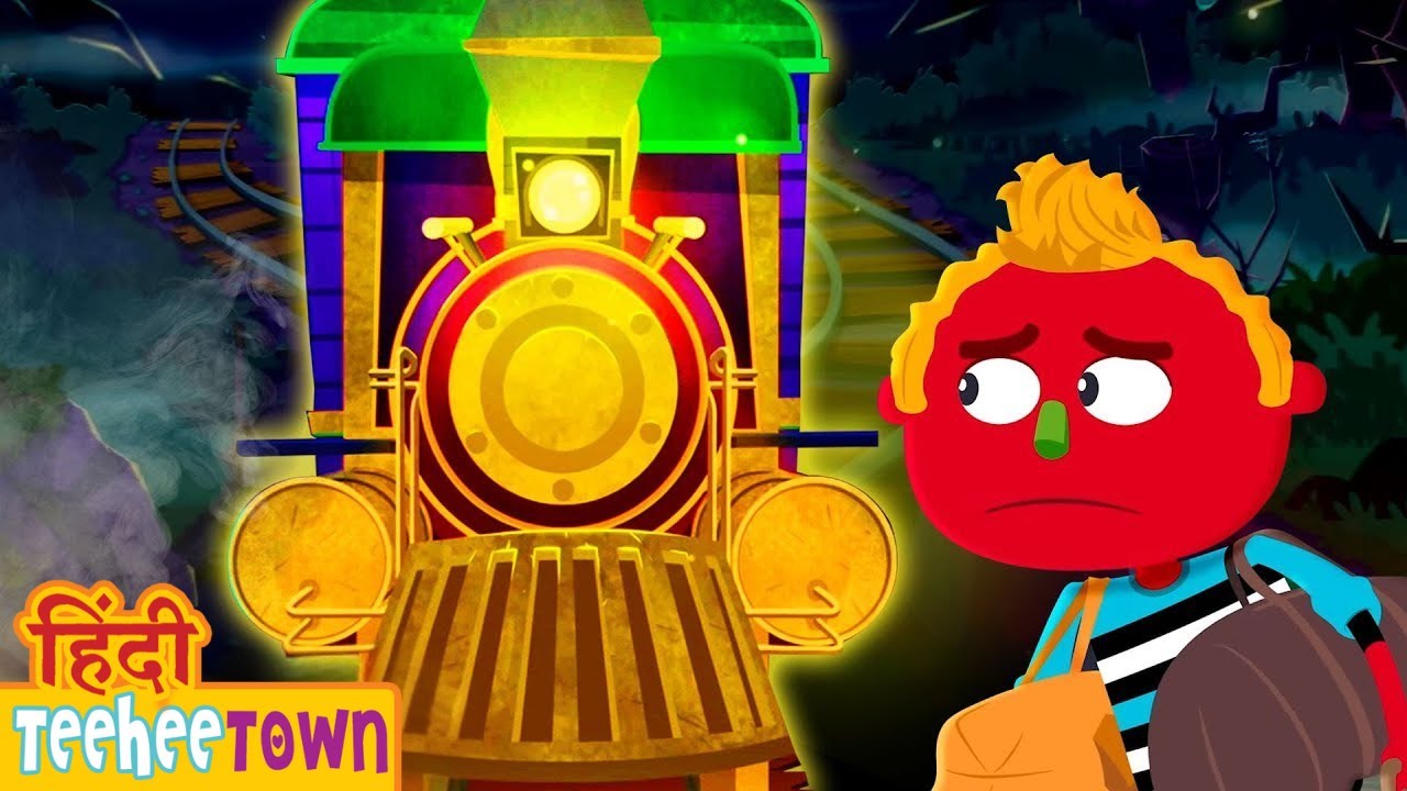Haunted Train 🚂💀 | Spooky Scary Skeleton Songs For Kids | Teehee Toli ...