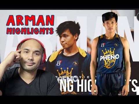 ARMAN ADVIENTO NG MAVS PENOMENAL HIGHLIGHTS - REACTION - YouTube