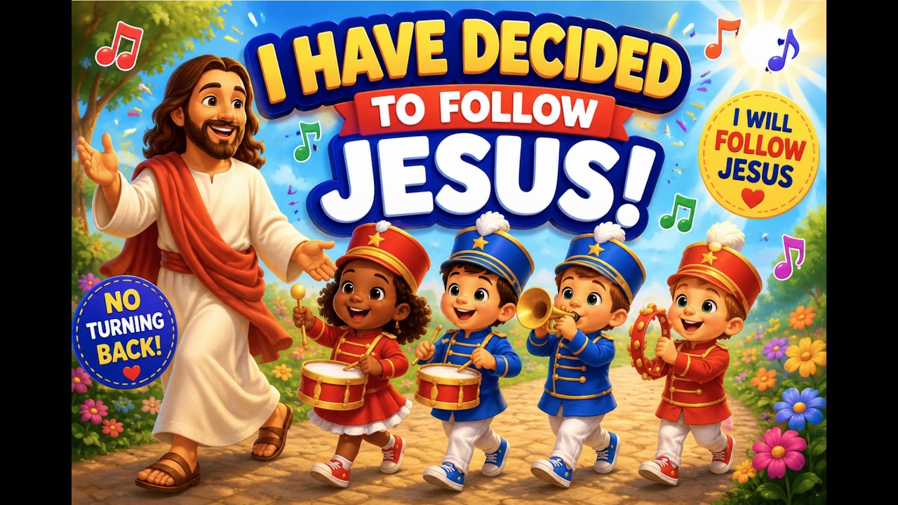 I Have Decided to Follow Jesus | Fun Kids Praise & Worship Song ...