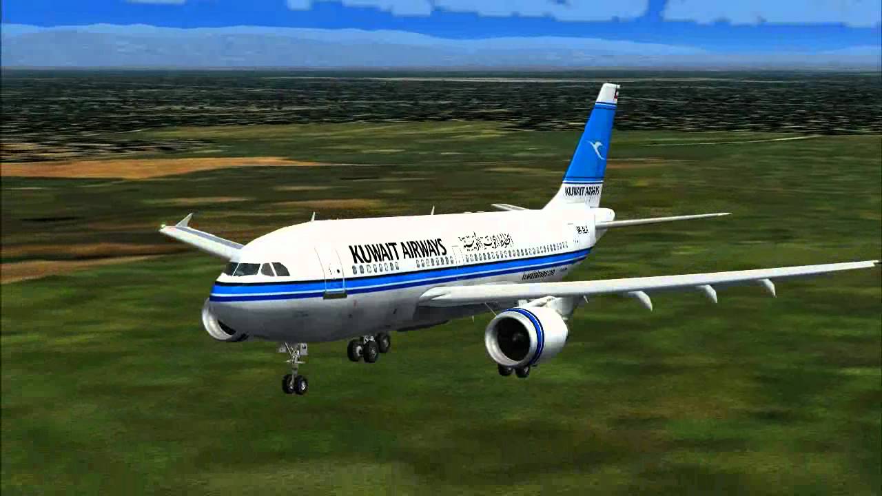 Kuwait Airways KU551 A310-300 Kuwait - Damascus - YouTube