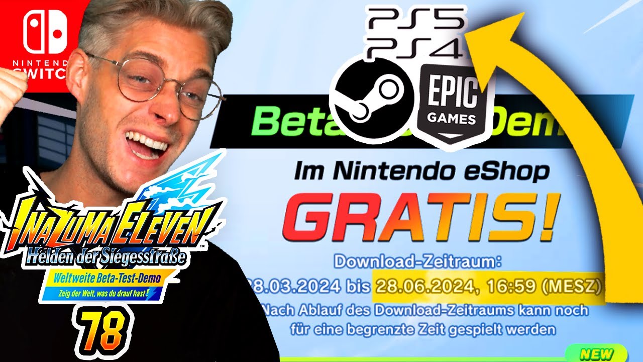 HEUTE kommt das ENDE der Switch Beta! Inazuma Eleven Victory Road Beta ...