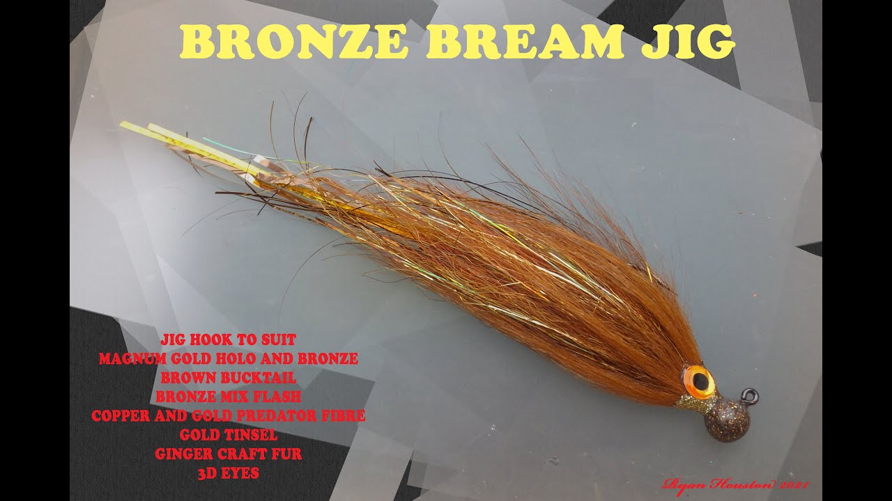 TYING THE BRONZE BREAM PIKE JIG FLY WITH RYAN HOUSTON - YouTube