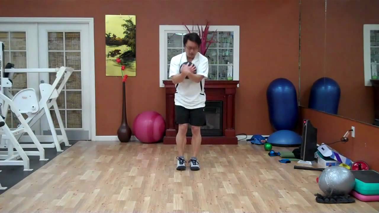 Dr. Dale Nguyen showing leg workout for better tennis - YouTube