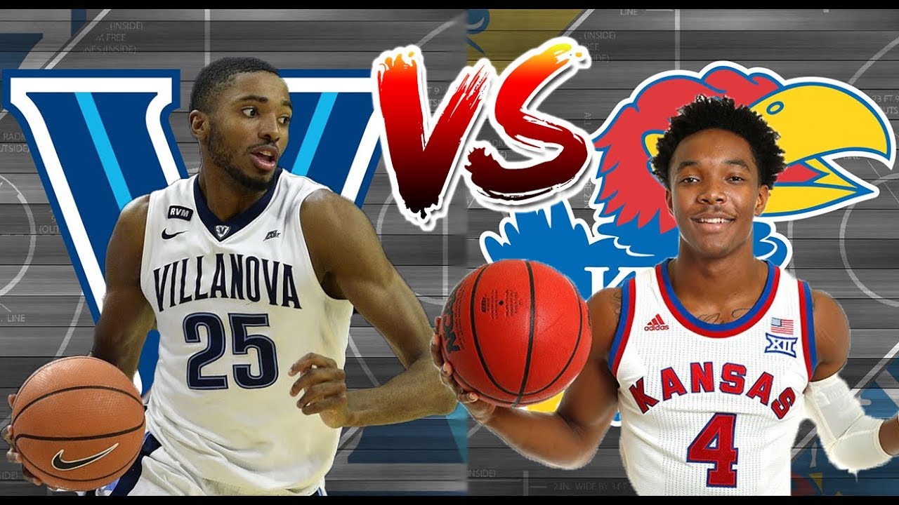 NCAA 2K18 ROSTERS!! FINAL FOUR MATCHUP VILLANOVA VS KANSAS! - YouTube