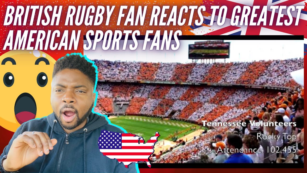 🇬🇧 BRIT Rugby Fan Reacts To The Greatest American Sports Fans! Pure ...