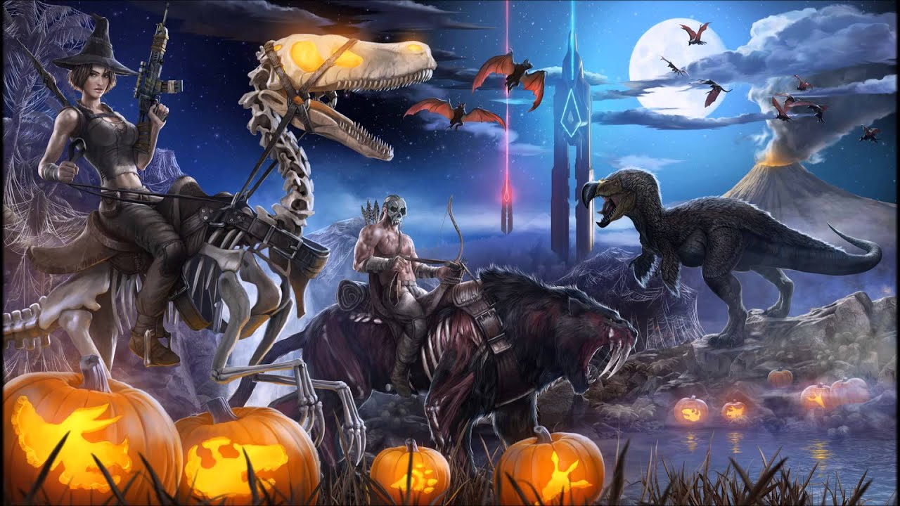 Halloween Theme Soundtrack - ARK: Survival Evolved - 1 HOUR - YouTube