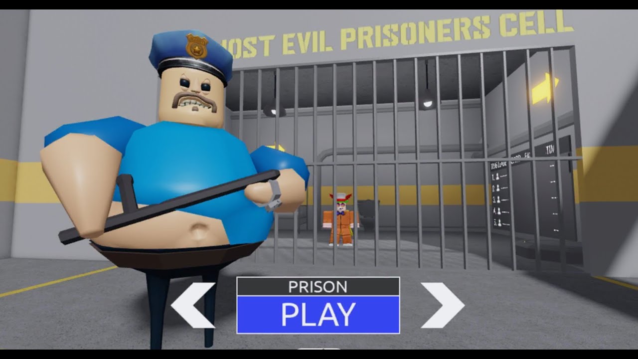 On essaye d'échapper à la prison de Barry sur roblox avec Kingsley ...