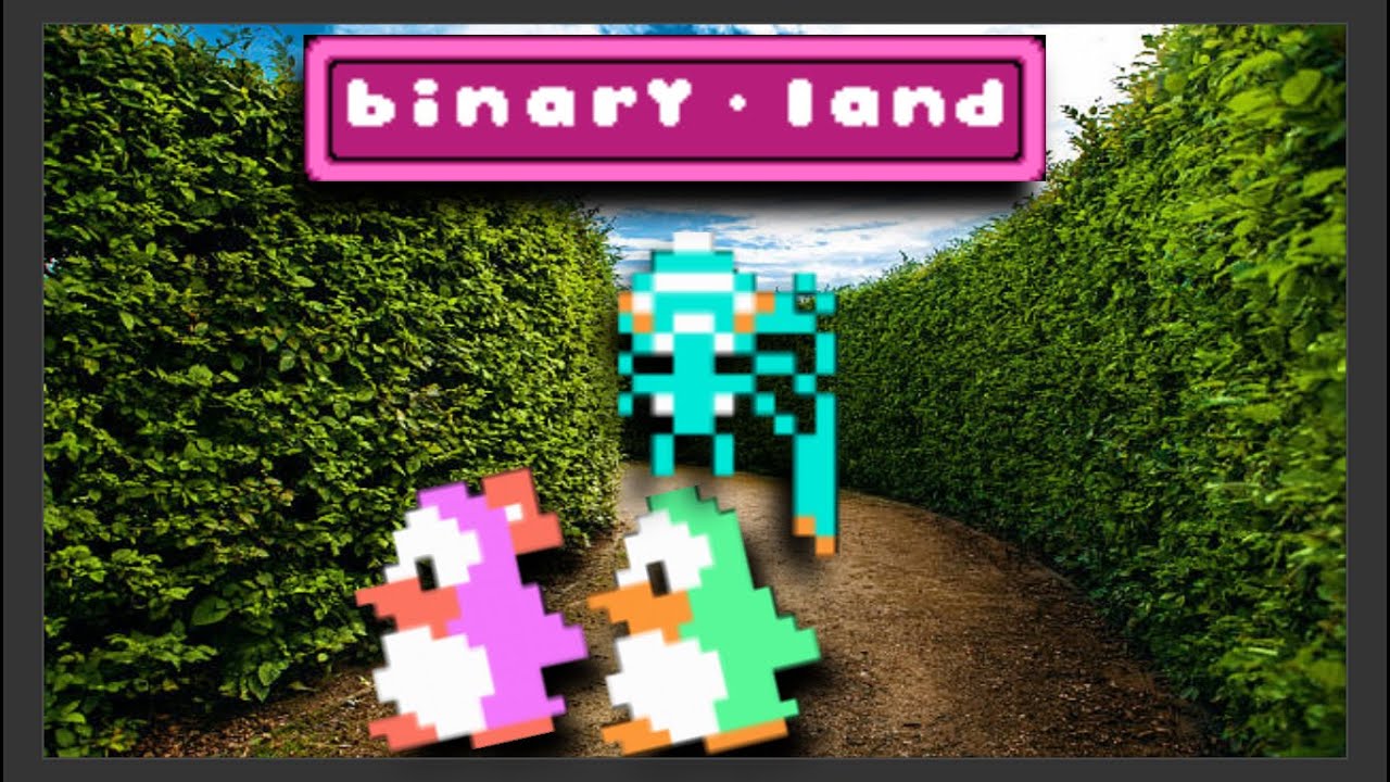 Binary Land - Nes Gameplay family game - YouTube