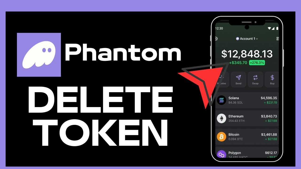 How to Delete Token on Phantom Wallet 2024? - YouTube