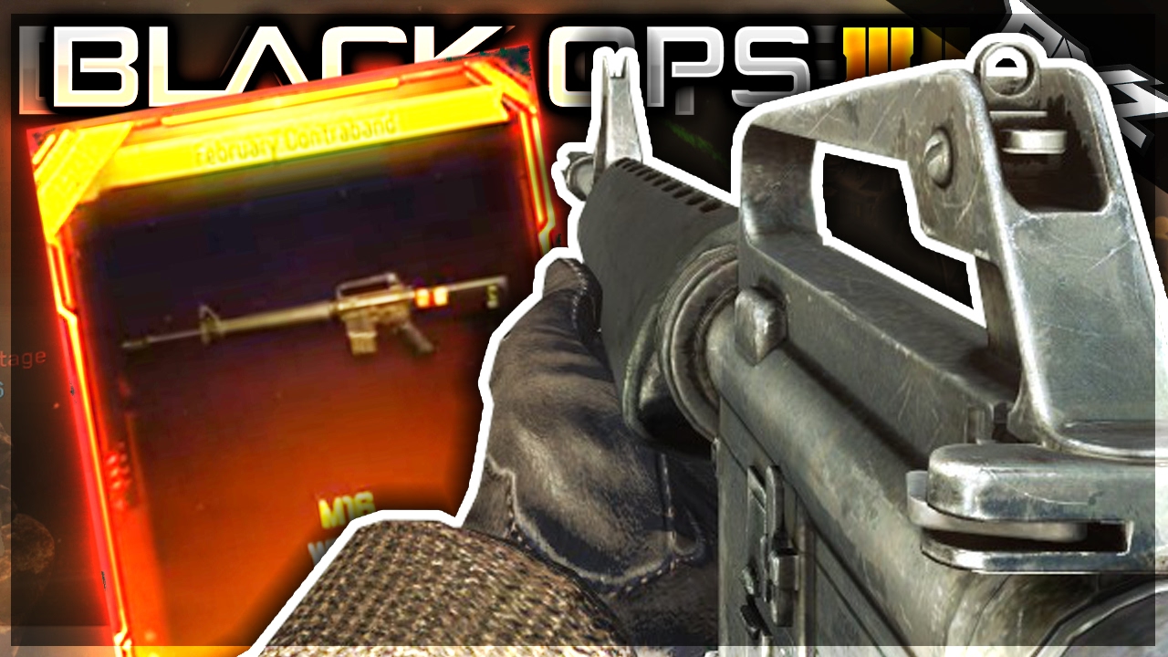 NEW "M16" DLC WEAPON GAMEPLAY! BLACK OPS 3 NEW M16 ASSAULT RIFLE ...