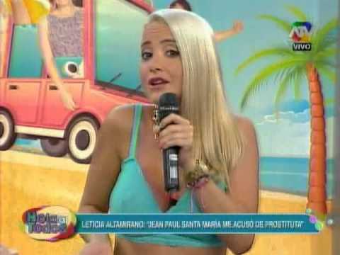 Tuteve.tv / Leticia Altamirano sobre Jean Paul Santa María: \