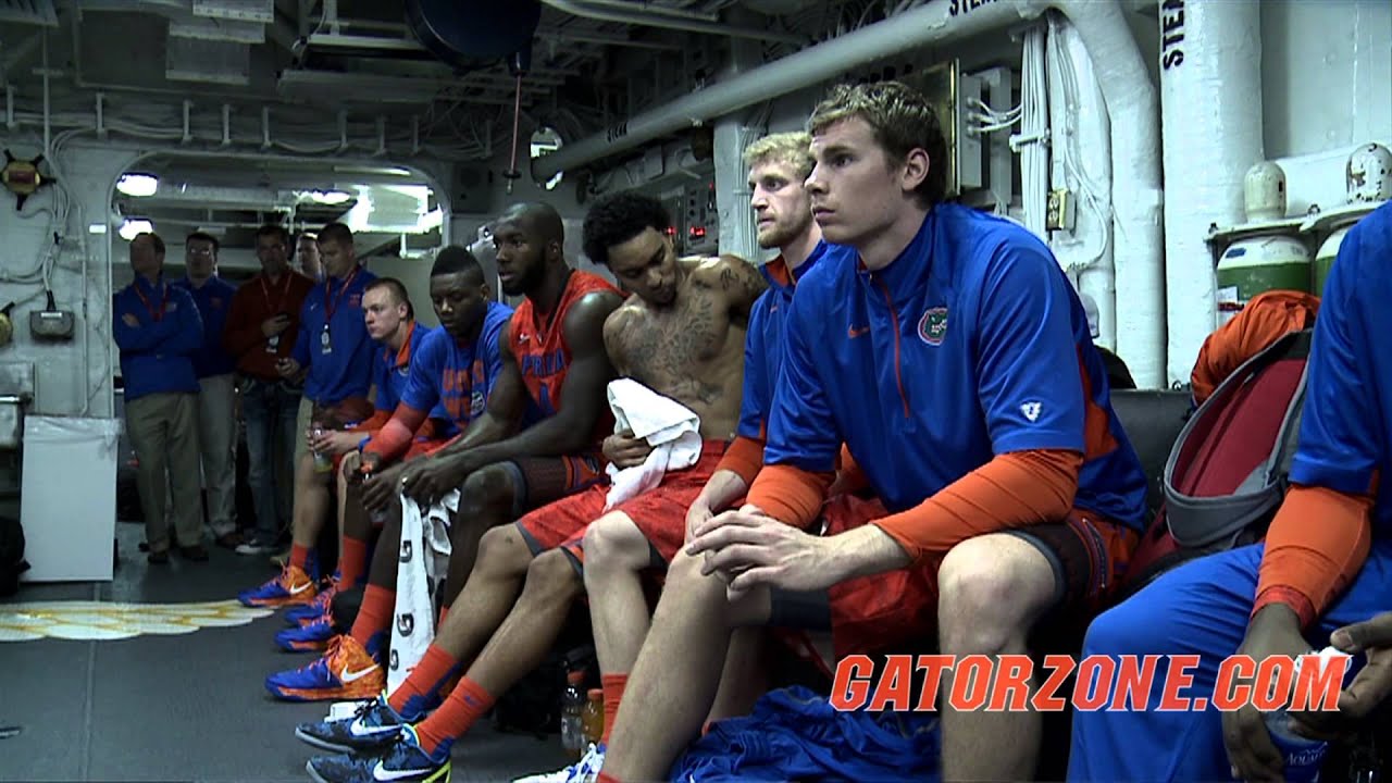 Gator Basketball All-Access: Navy-Marine Corps Classic - YouTube