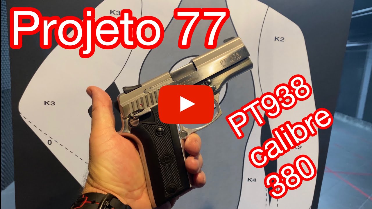 Projeto 77 Taurus 938 inox - YouTube