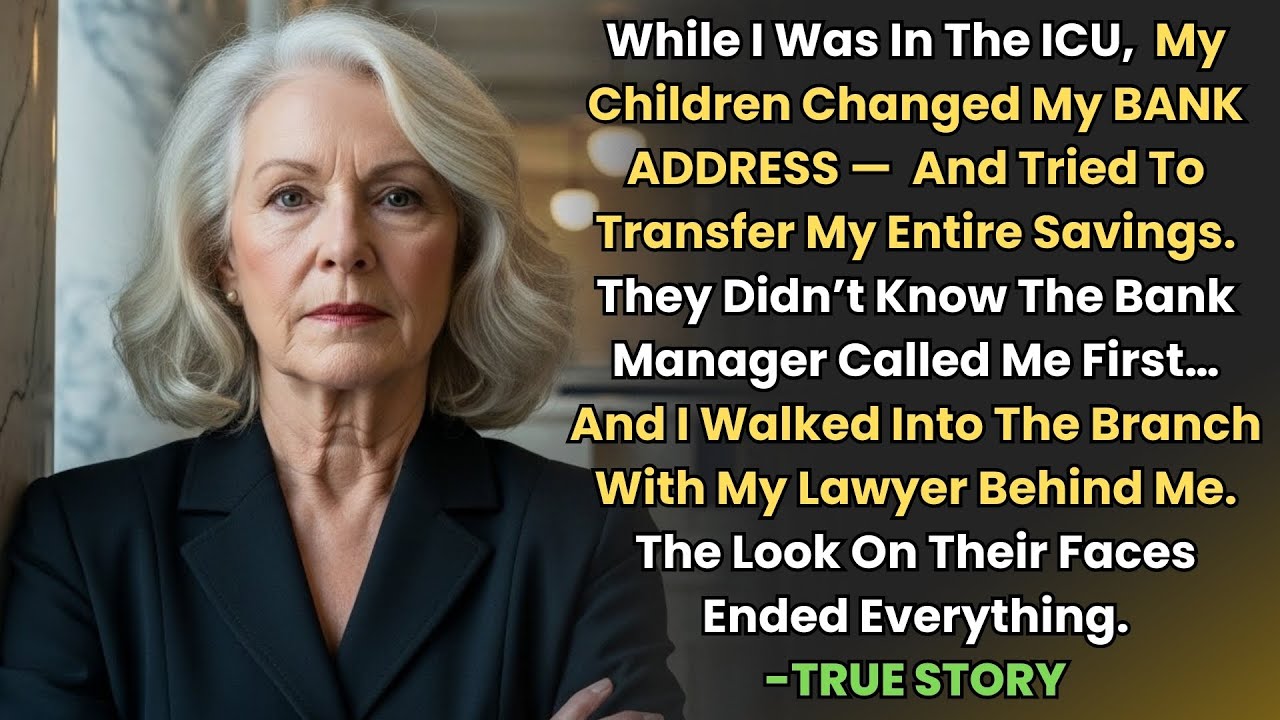 HER TRUE STORY FROM SEATTLE 👵💔 While in ICU Her Kids Tried Stealing $1 ...