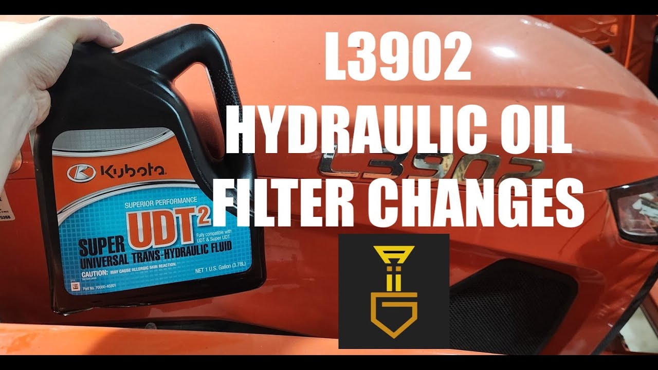 Kubota L3902: Essential Hydraulic Oil Filter Changing Guide! - YouTube