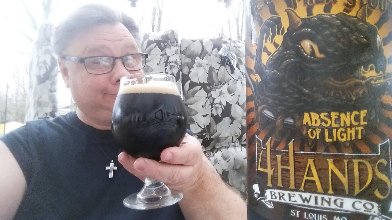 Drinkin' With The Beer Whisperer: 4 Hands Absence of Light! - YouTube