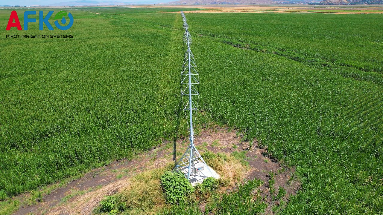 AFKO PİVOT IRRIGATİON SYSTEMS- TURKEY / KAHRAMANMARAŞ - YouTube