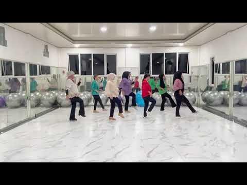 AZIZAM LINE DANCE - Choreo: Jean-Pierre Madge, Simon Ward, & Amy Glass - Demo by LD Lovers ...