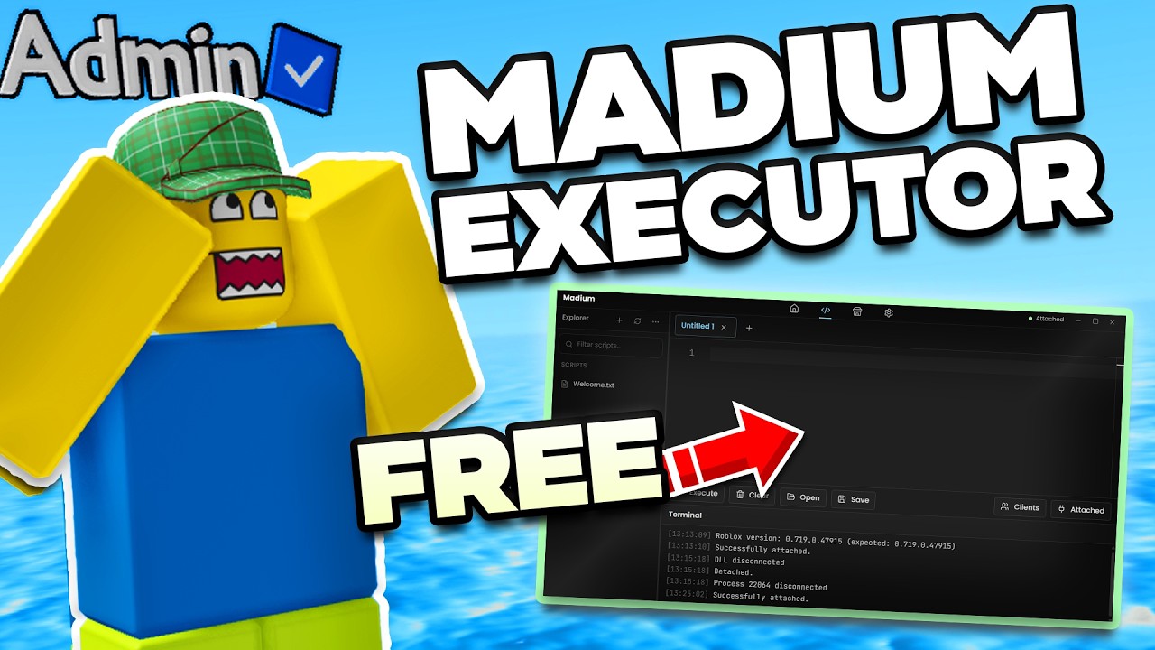 How To Install Madium Executor - FREE Keyless Roblox Executor 2026 ...