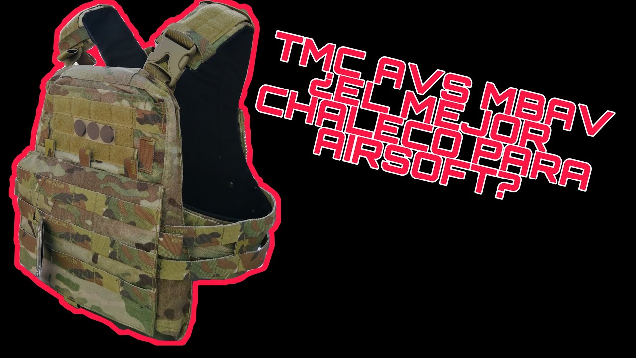 REVIEW TMC AVS MBAV, ¿EL MEJOR CHALECO PARA AIRSOFT? - YouTube