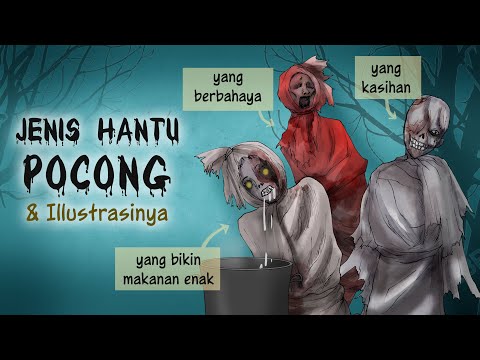 Kamu pernah merasakan air liurnya! - Jenis Hantu Pocong #HORORTIME Hantu Indonesia