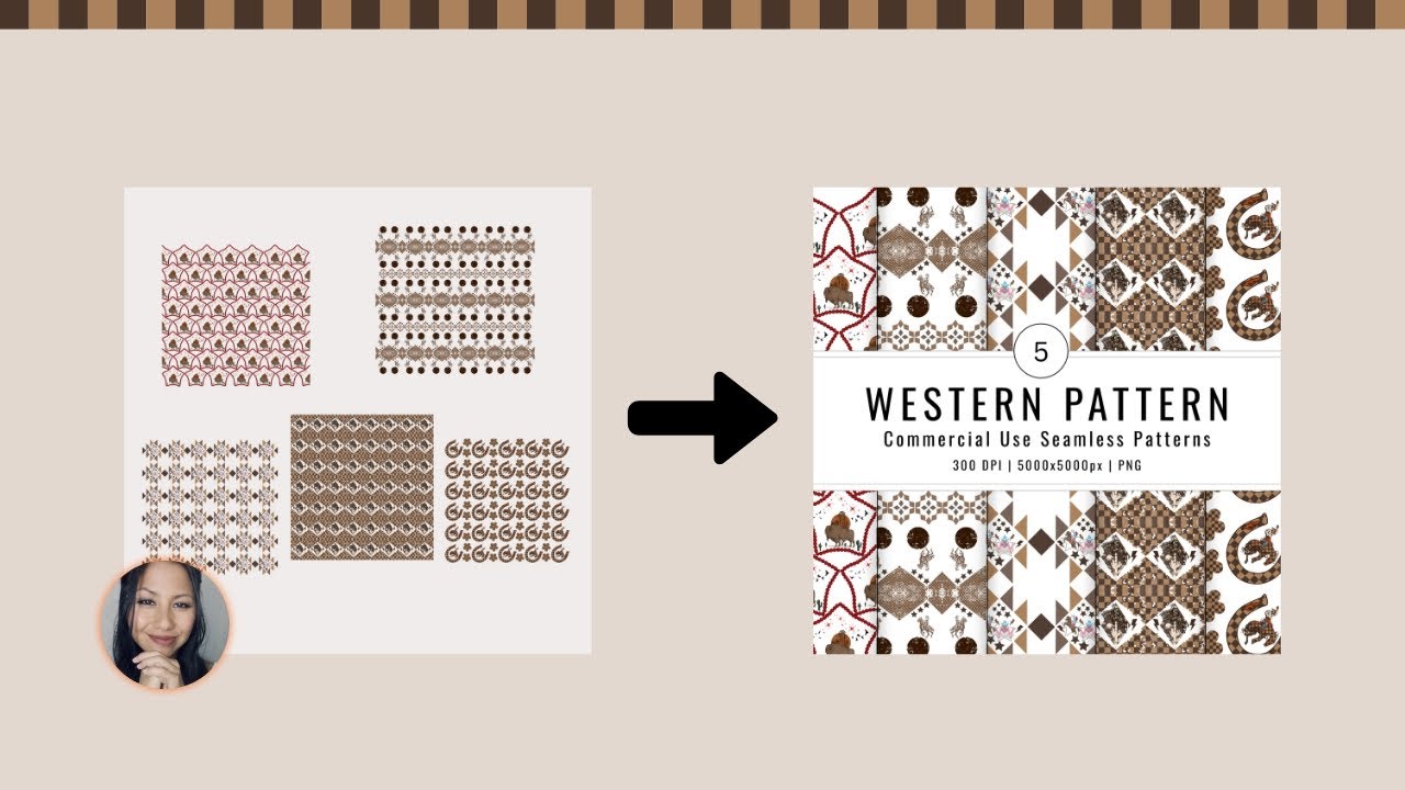 Make Professional Etsy Thumbnail in Canva (Seamless Pattern Sellers ...