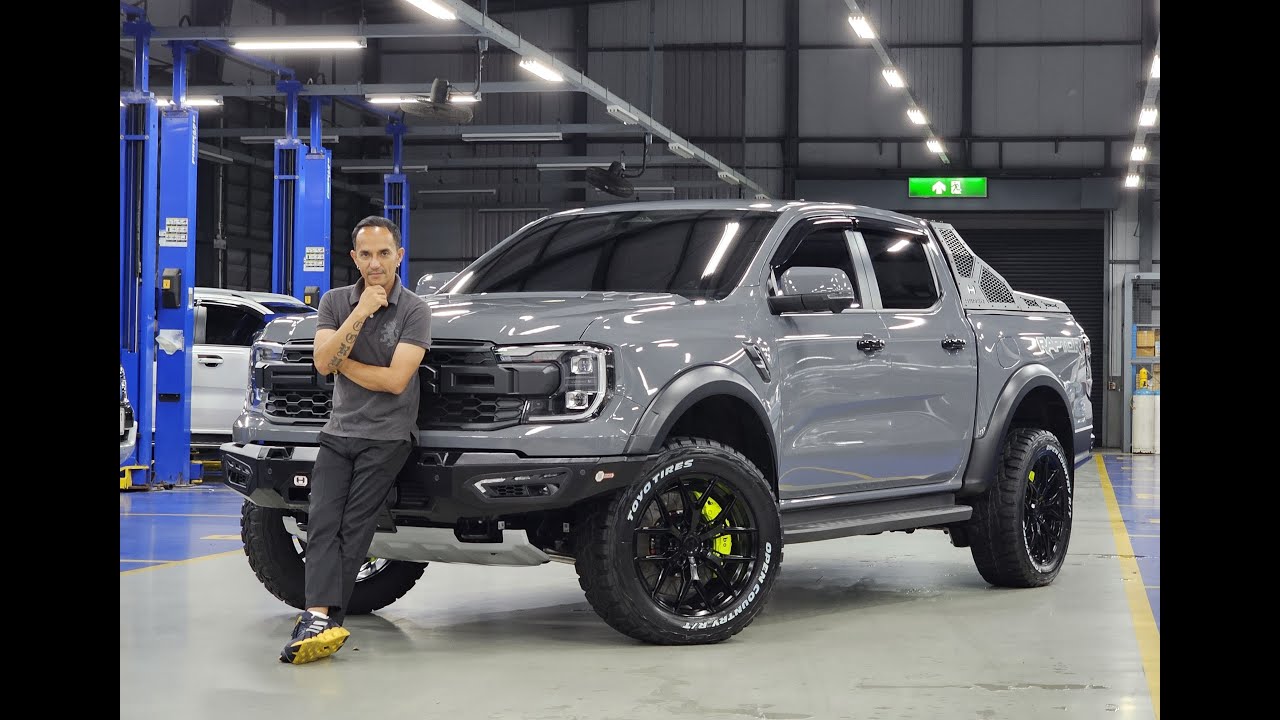 RAPTOR Diesel 2.0 L ล้อใหญ่ เบรคโต - YouTube