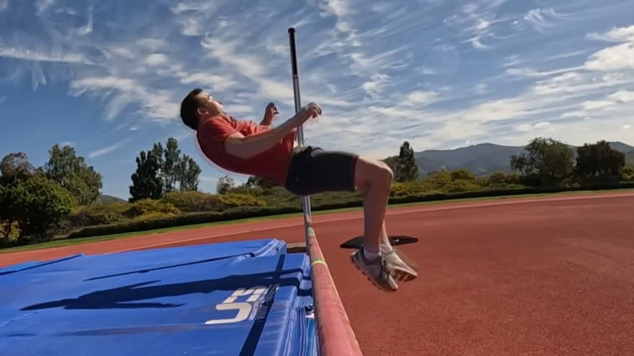 Tommy Tries It: High jump with Olympian Annie Kunz | NBC4 Washington ...