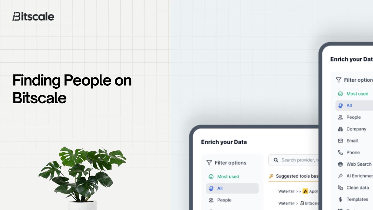 Finding People on Bitscale | Lead Generation | List Building - YouTube