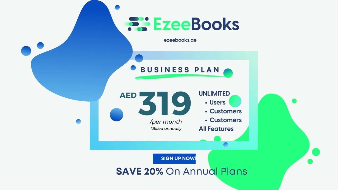 EzeeBooks - ERP Accounting and HR Solutions | Unlock Success with 20% Off Annual Pricing! - YouTube