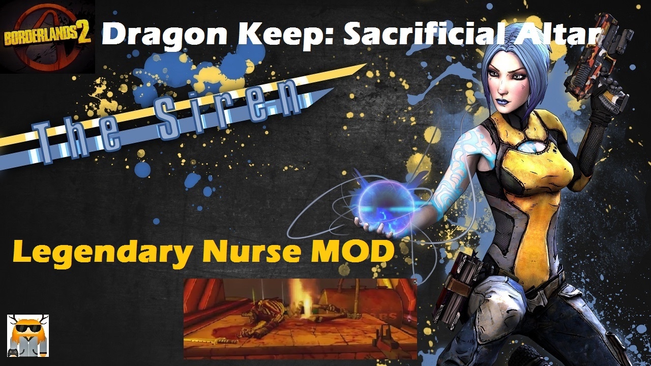 Borderlands 2: Legendary Nurse Class Mod from Tubby Bones - YouTube