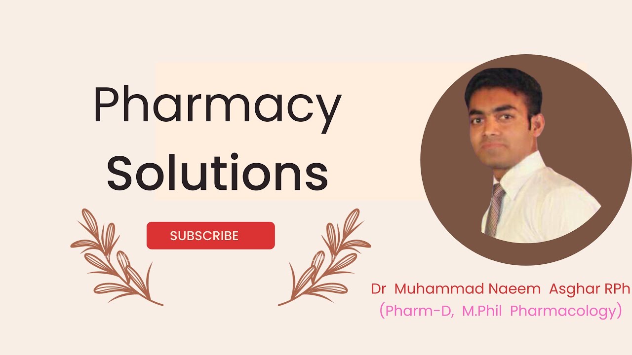 Dr |Muhammad |Naeem |Asghar |Pharmacist |Pharm-D |M.Phil |Pharmacology |Channel |Pharmacy ...