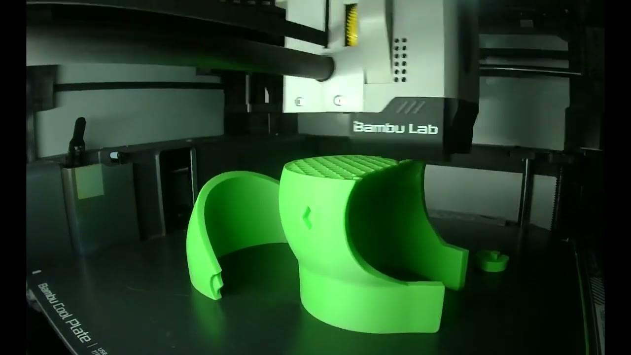Bambu Labs X1-Carbon 3D printed Time-Lapse of a multi color Marvin the Martian - YouTube