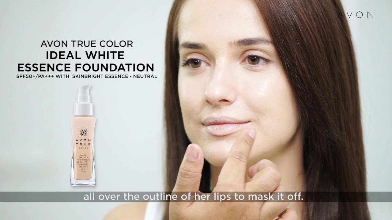 Avon True Color - Colour That Cares Tutorial 1 - YouTube