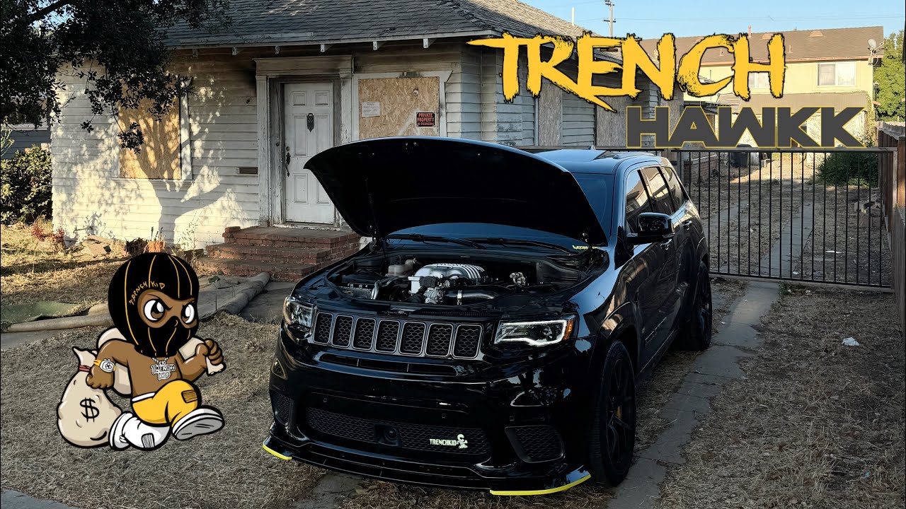 TRACKHAWK IN THE TRENCHES ! *CITY POV DRIVE* - YouTube