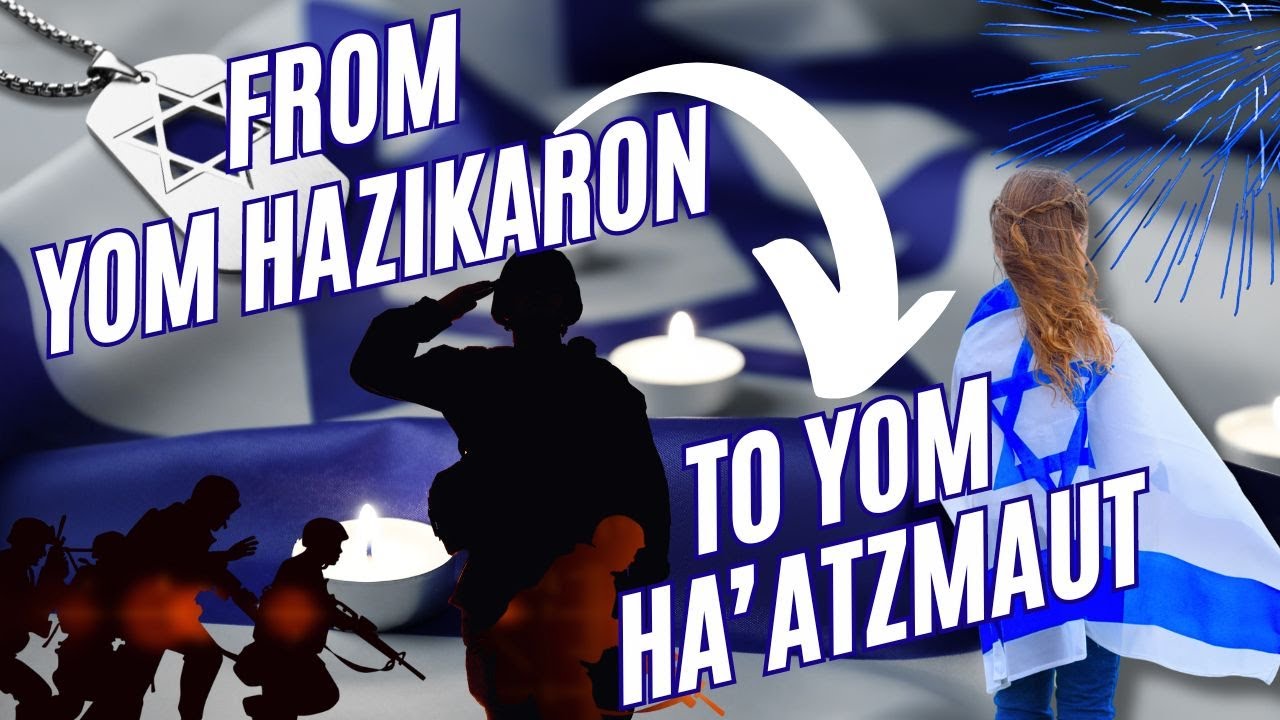 Yom Hazikaron and Yom Haatzmaut. Why are they a day apart? - YouTube