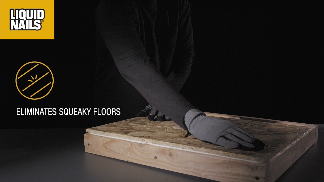 Liquid Nails Subfloor Construction Adhesive - YouTube