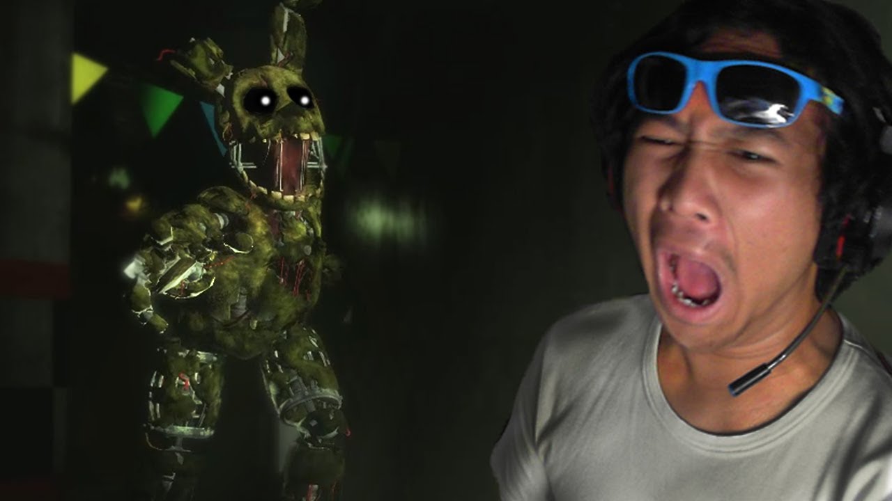 THIS FNAF 3 ROBLOX GAME IS STUPIDLY SCARY!! | SPRINGLOCK FNAF Survival ...
