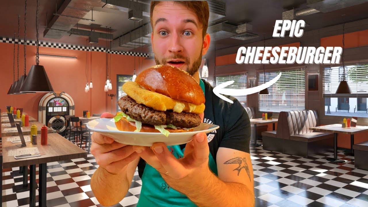 Making a Crazy Cheeseburger | So Much Cheese - YouTube