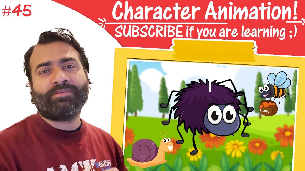2d Character Animation Ll Scene Animation Ep 6 Ll Adobe Animate Youtube